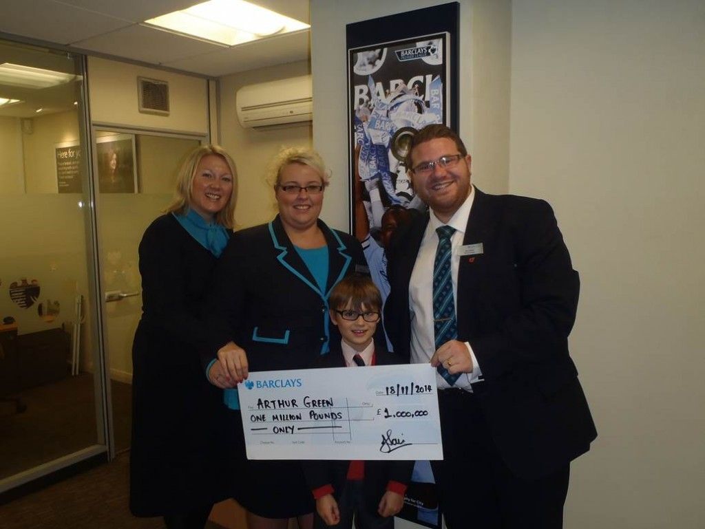 Arthur Green Visits His Bank Manager! - Woodbridge School