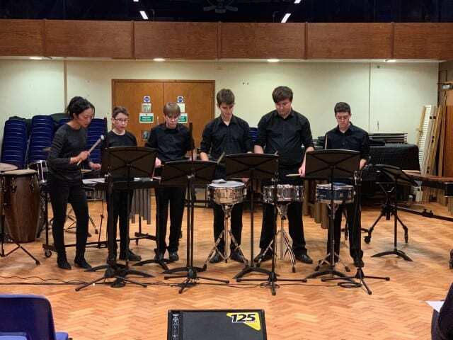 First Percussion Concert a Brilliant Success - Woodbridge School
