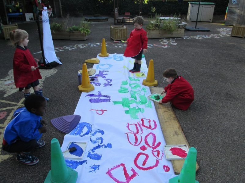 RECEPTION – OUTSIDE LEARNING - Woodbridge School