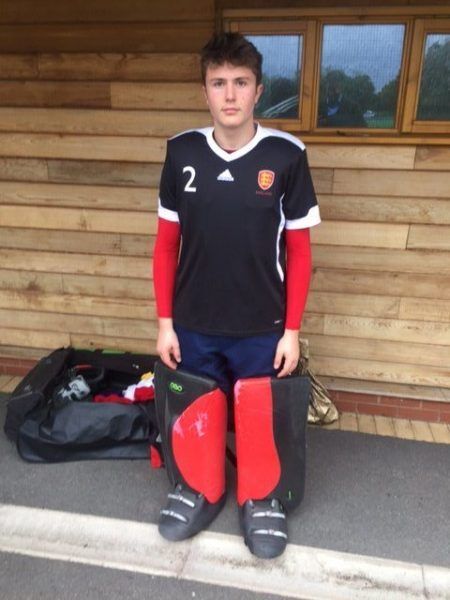 Oliver Makes Debut For England U16 Hockey Team - Woodbridge School