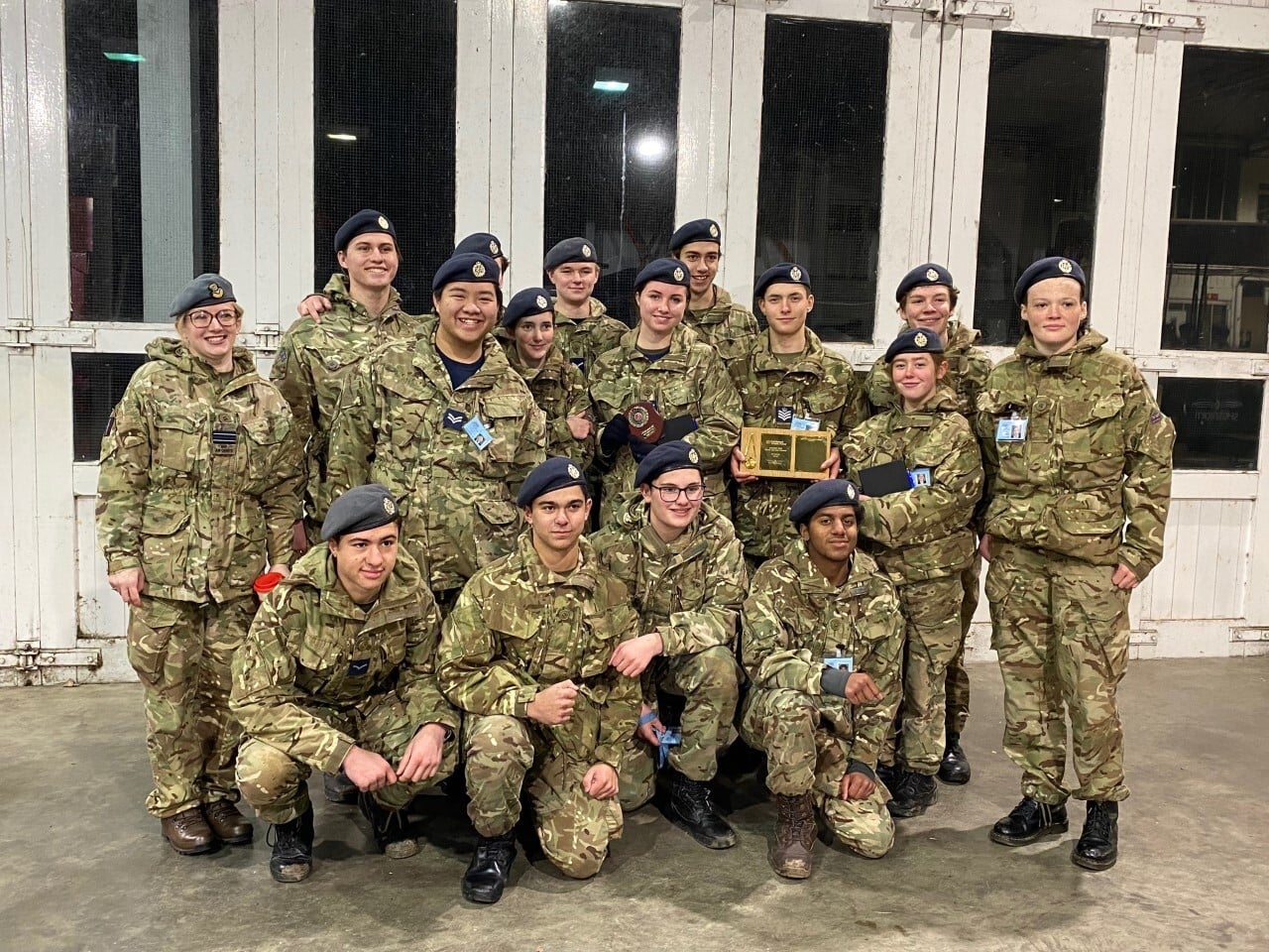Hattrick at RAST for CCF RAF Section - Woodbridge School