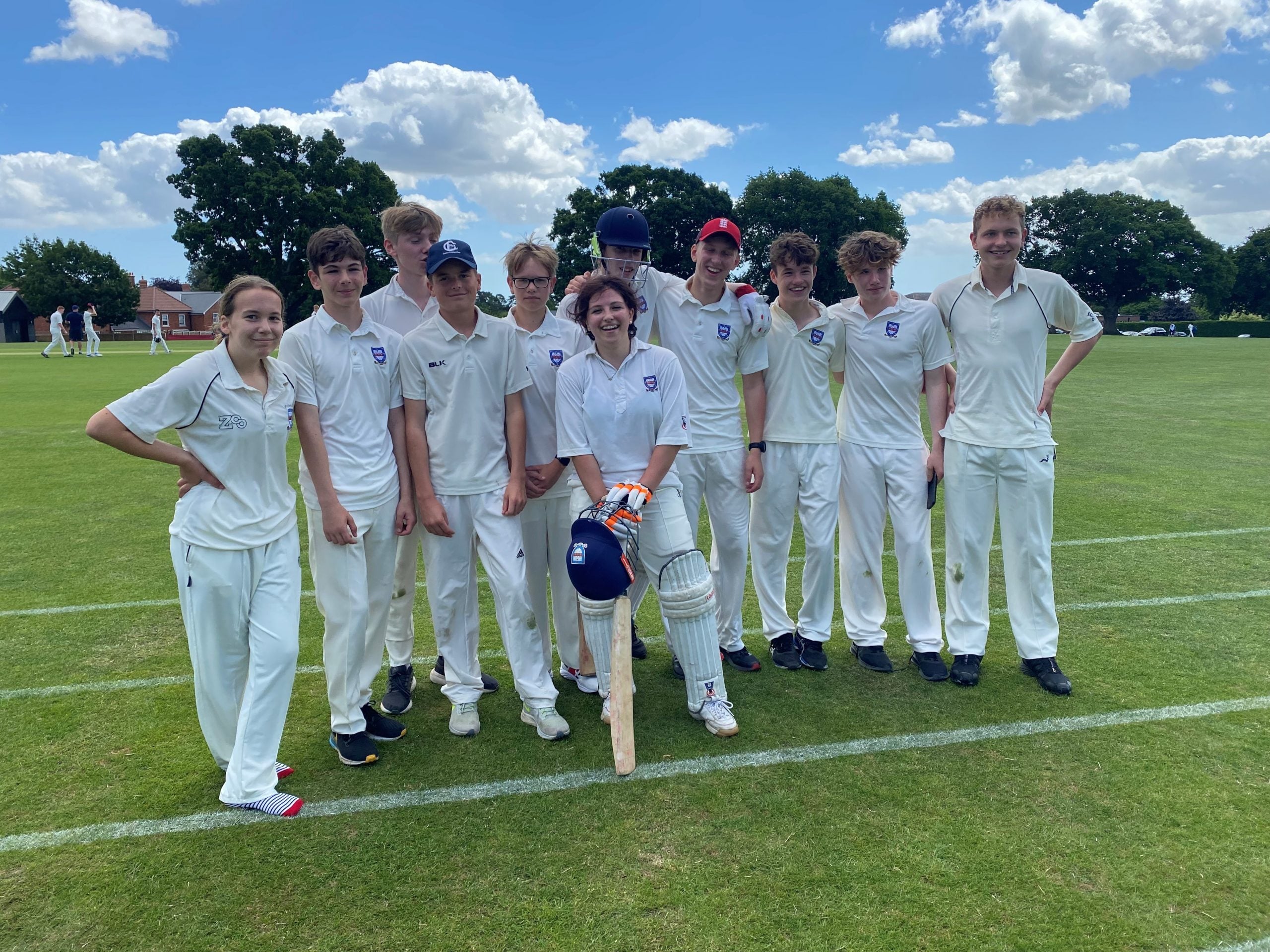 Hat-Trick for Woodbridge Against St Jo's - Woodbridge School