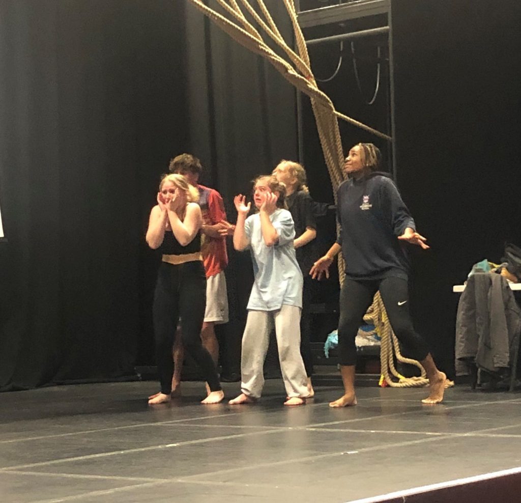 Gecko Workshop for Drama Students - Woodbridge School
