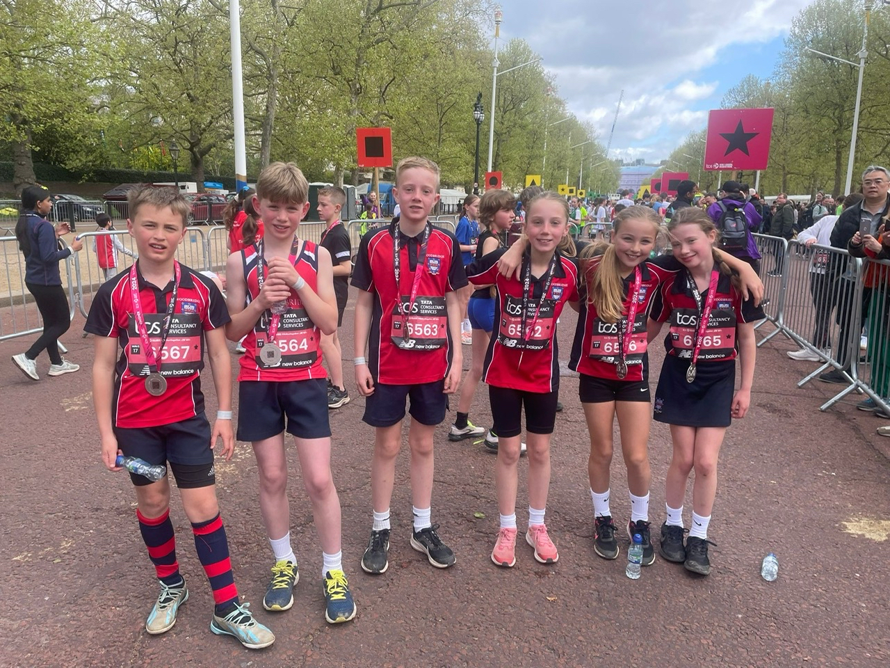 Marathon Congratulations for Students and Staff - Woodbridge School