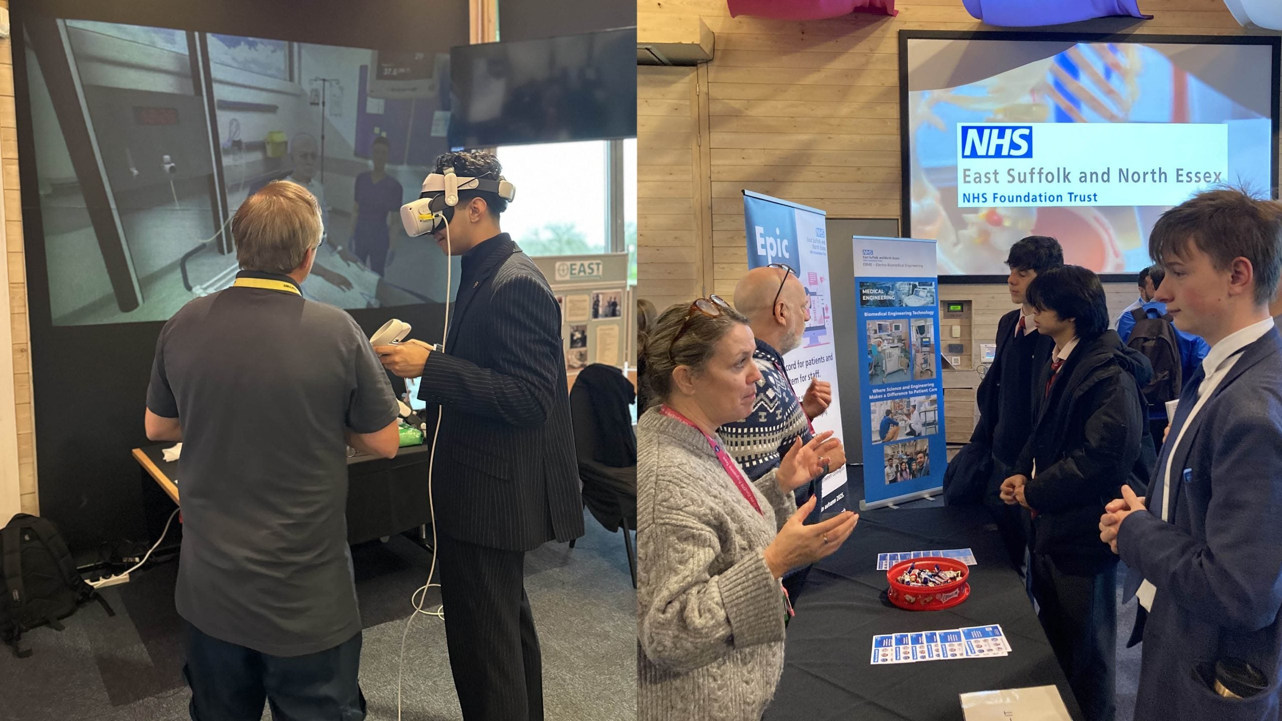 Trip to ESNEFT Careers Fair at Trinity Park - Woodbridge School