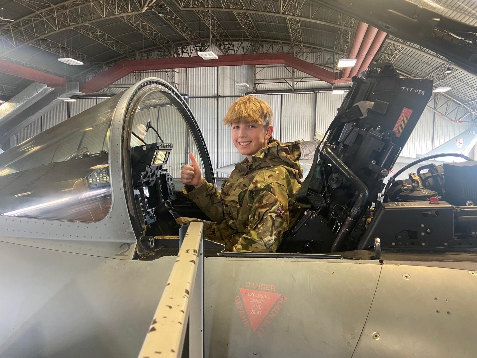 CCF Visit to RAF Coningsby - Woodbridge School