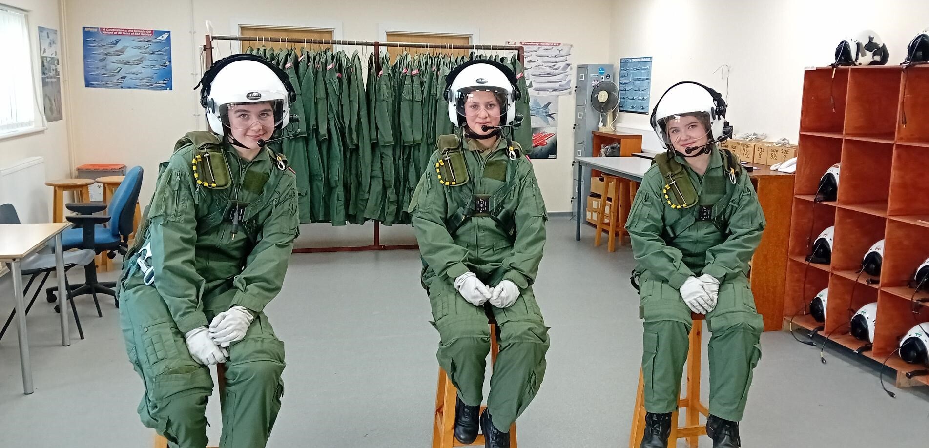 RAF Cadets Fly Grob Tutors at RAF Wittering - Woodbridge School