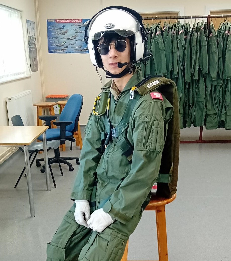 RAF Cadets Fly Grob Tutors at RAF Wittering - Woodbridge School