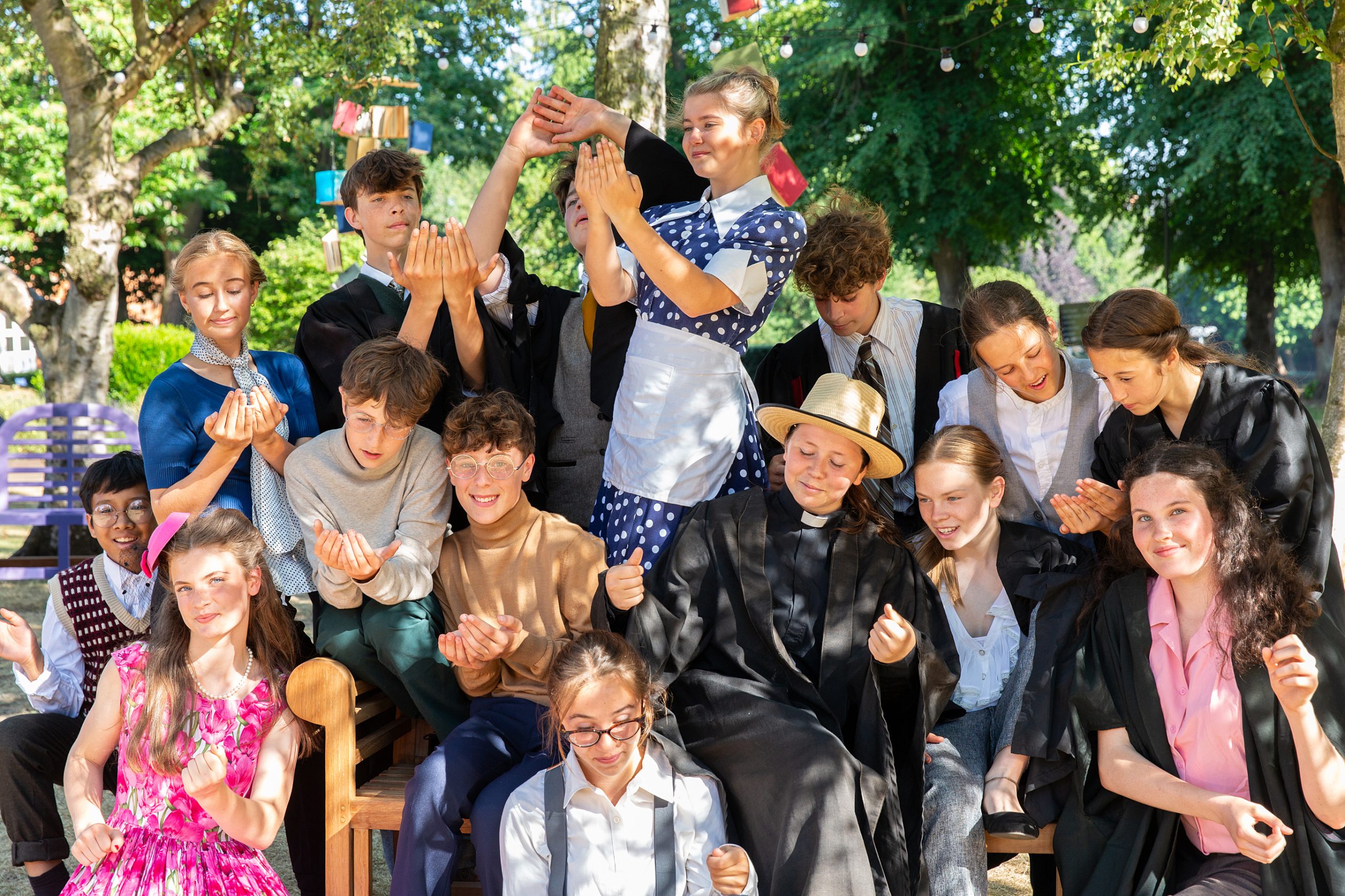 Super Shakespeare on the Lawn from Year 9 as they Perform 'Love's ...